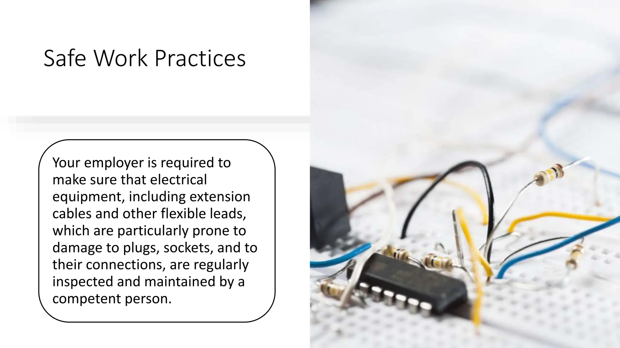Electrical Safety in healthcare. | PPTX