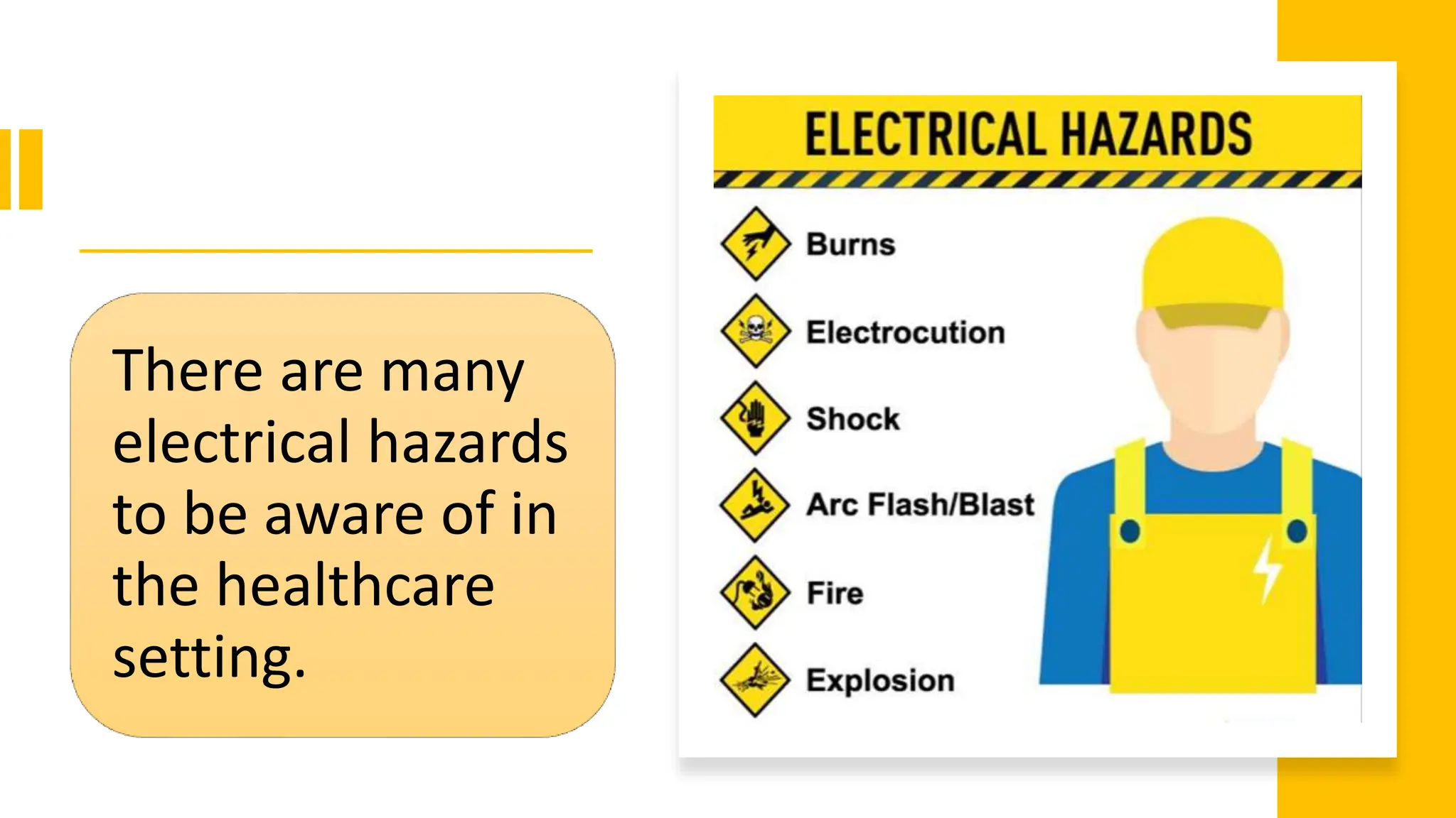 Electrical Safety in healthcare. | PPTX