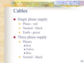 Electrical safety Electrical safety Electrical safety | PPT