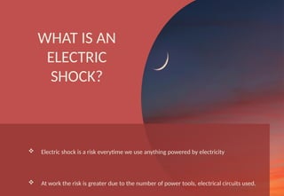 Electrical Industrial Safety Presentation | PPTX