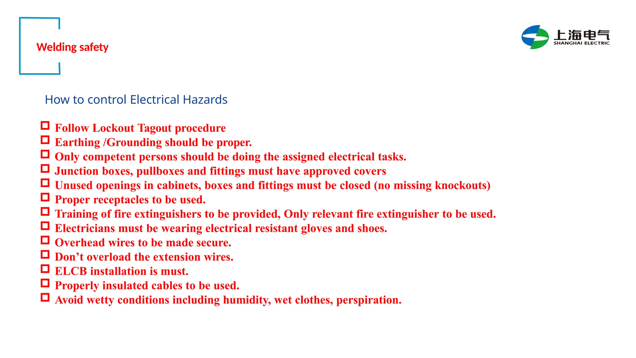 ELECTRICAL SAFETY presentation safety ppt | PPTX