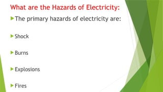 ELECTRICAL SAFETY in the work place.pptx