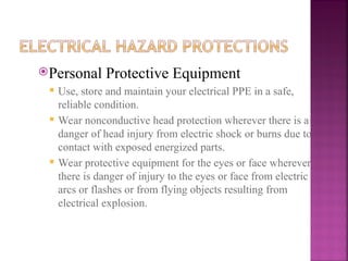 Electrical Safety- knowledge of handling wires, gaadgets , electric ...