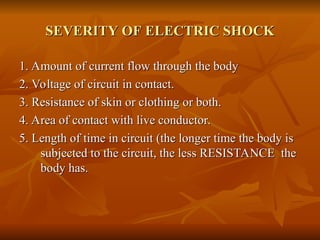 ELECTRICAL SAFETY power point .ppt