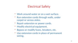 "Electrical Safety Awareness: Preventing Accidents at Work and Home" | PPTX