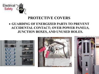 Electrical Safety Precautions power point Presentation of the ...