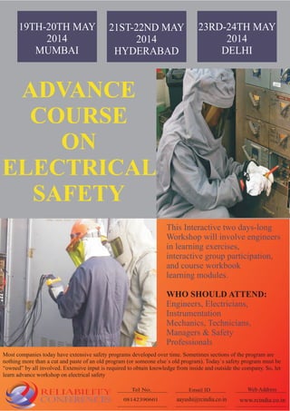 Electrical safety 2014_-_copy | PDF | First Aid | Injuries