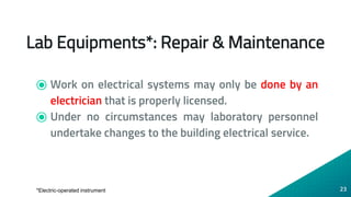 Laboratory Electrical safety | PDF