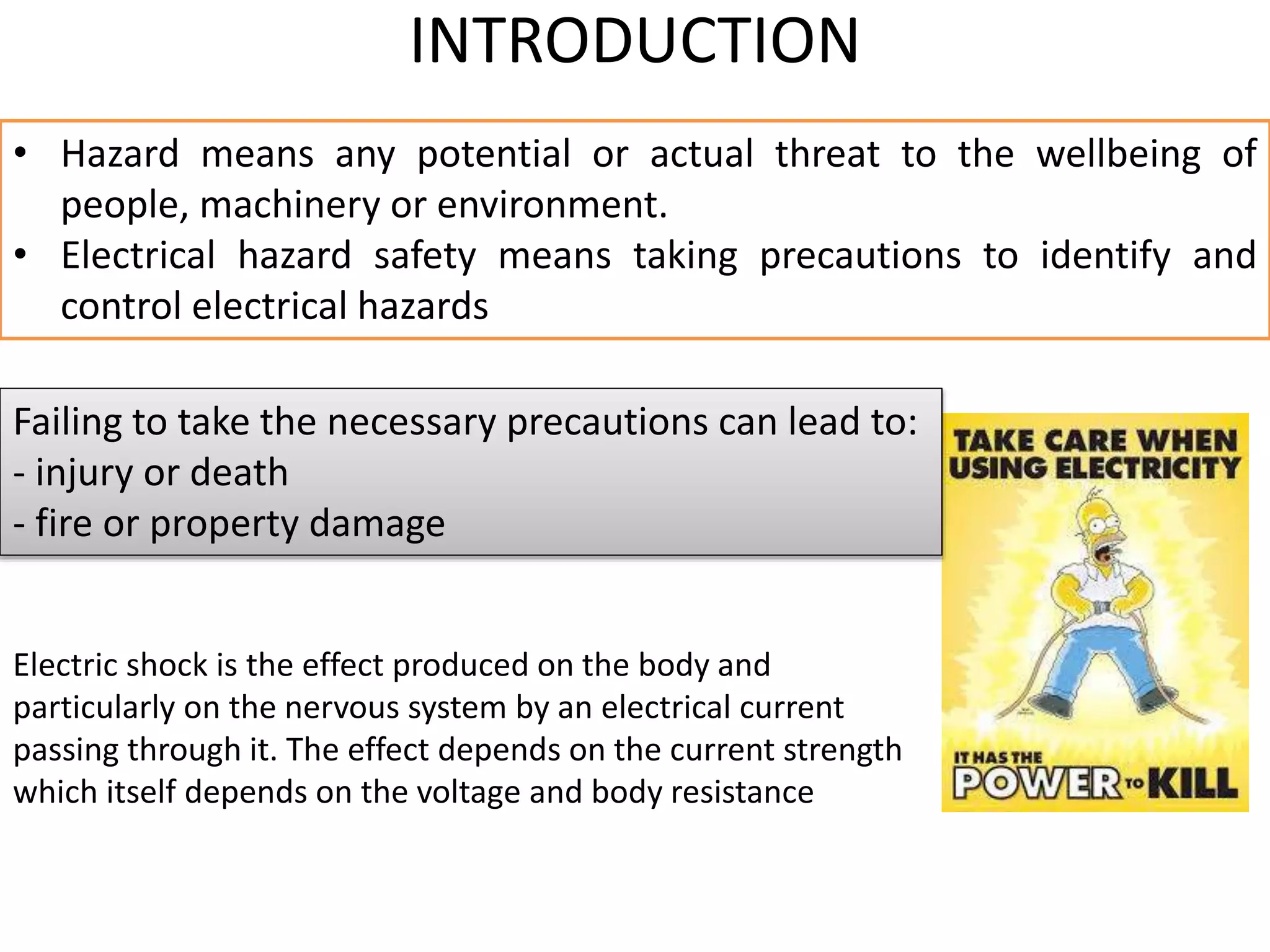 Electrical Safety and Risk Assessments | PPTX