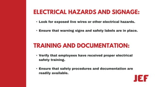 electrical safety audit checklist report.pptx