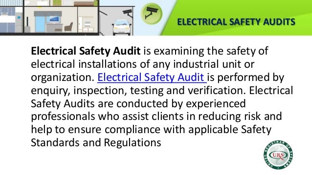 Electrical safety audit for risk management | PPTX