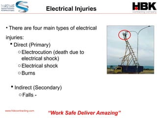The construction Safety presentation for Electrical Safety Awareness ...