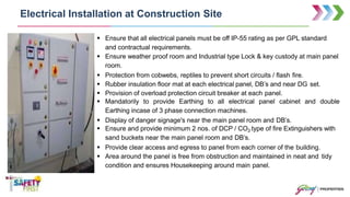 Electrical Safety Campaign GPL and its guidelines | PPTX