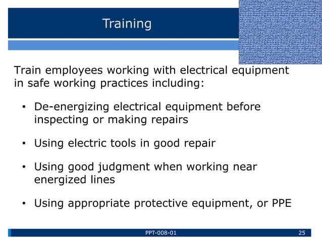 electrical safety course.pptx | Free Download