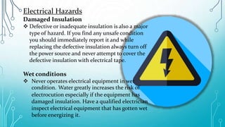 Electrical safety | PPTX