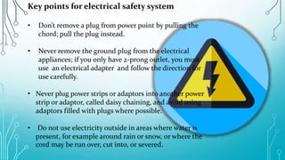 Electrical safety | PPTX