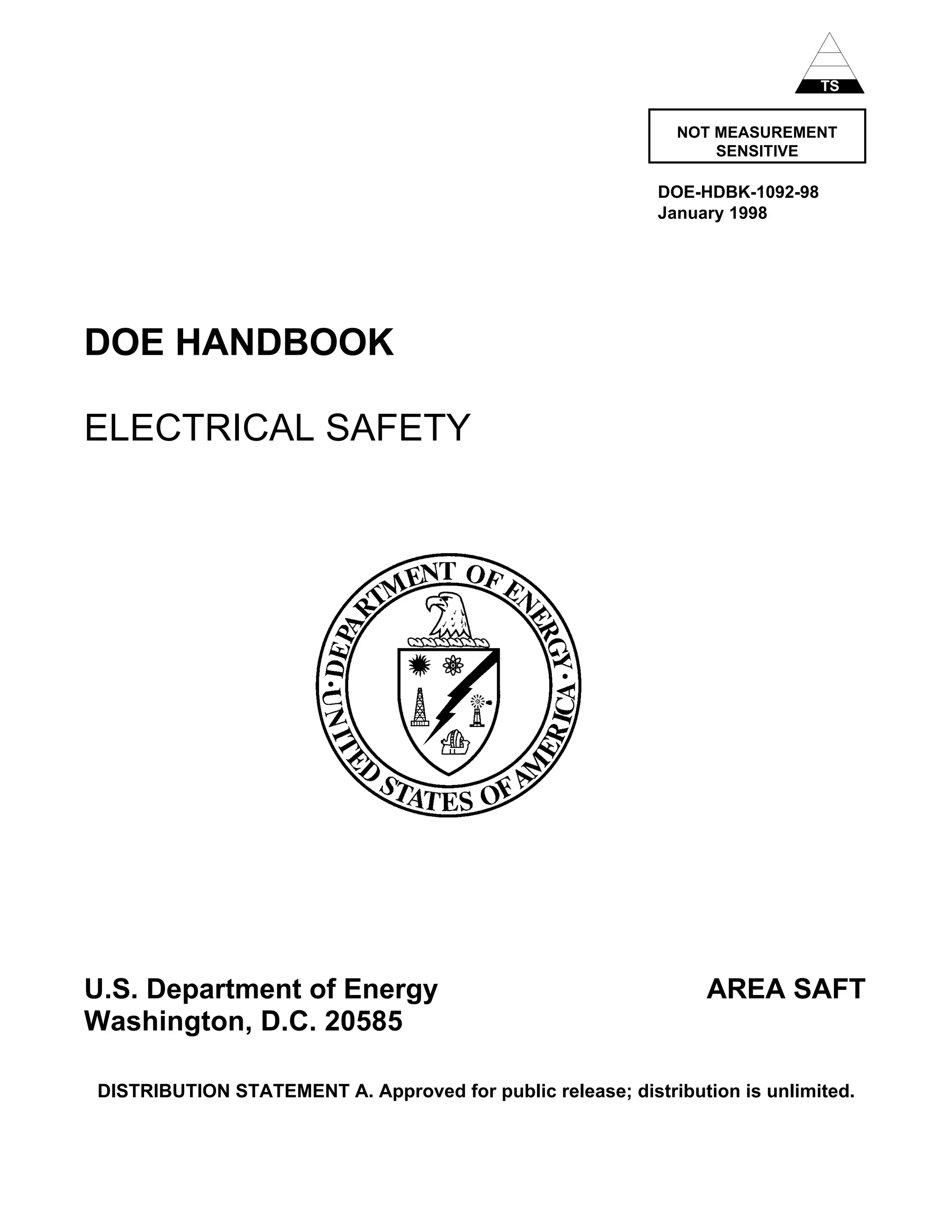 Electrical safety handbook | PDF
