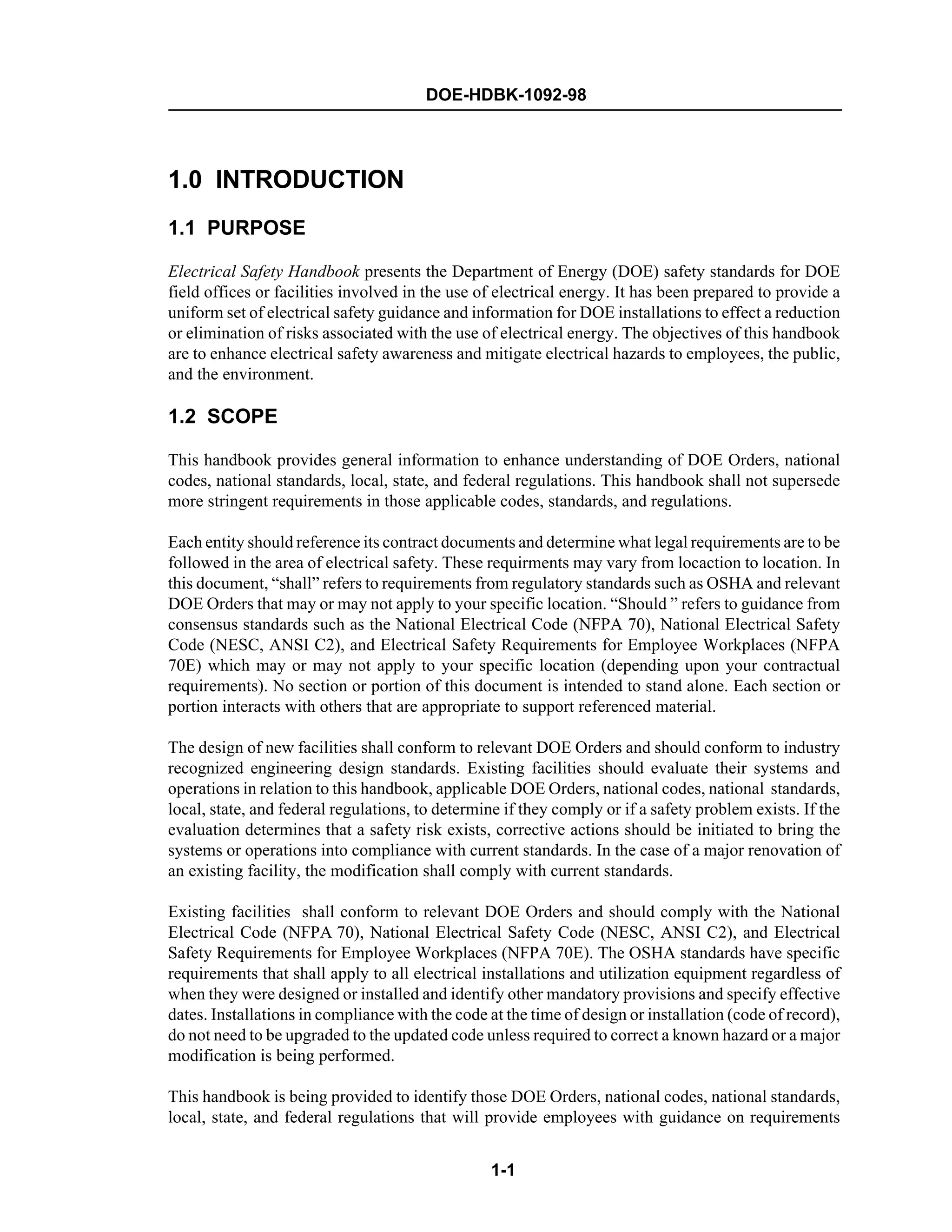 Electrical safety handbook | PDF