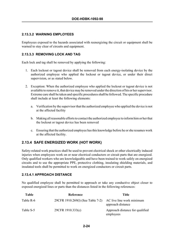 Electrical safety handbook | PDF