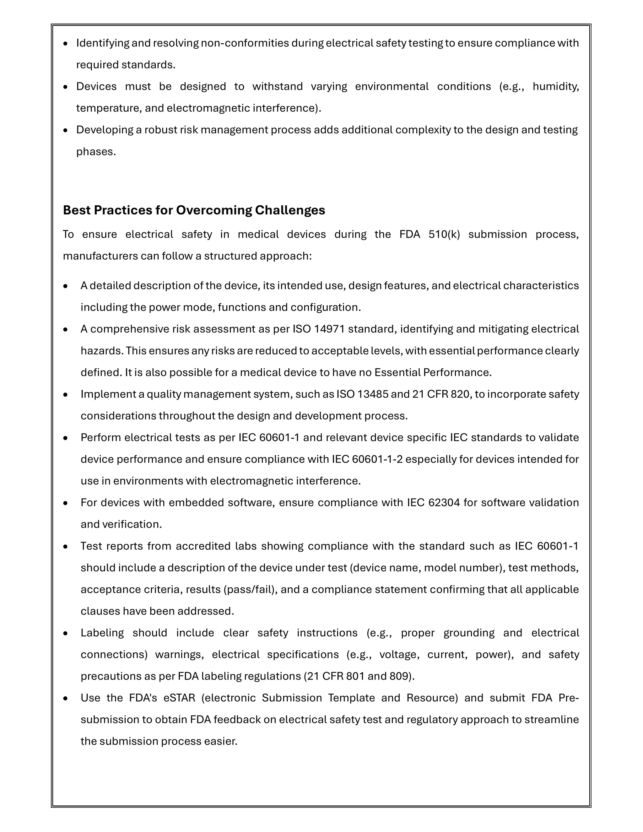 Electrical Safety In Medical Devices For 510(K) Submissions.pdf