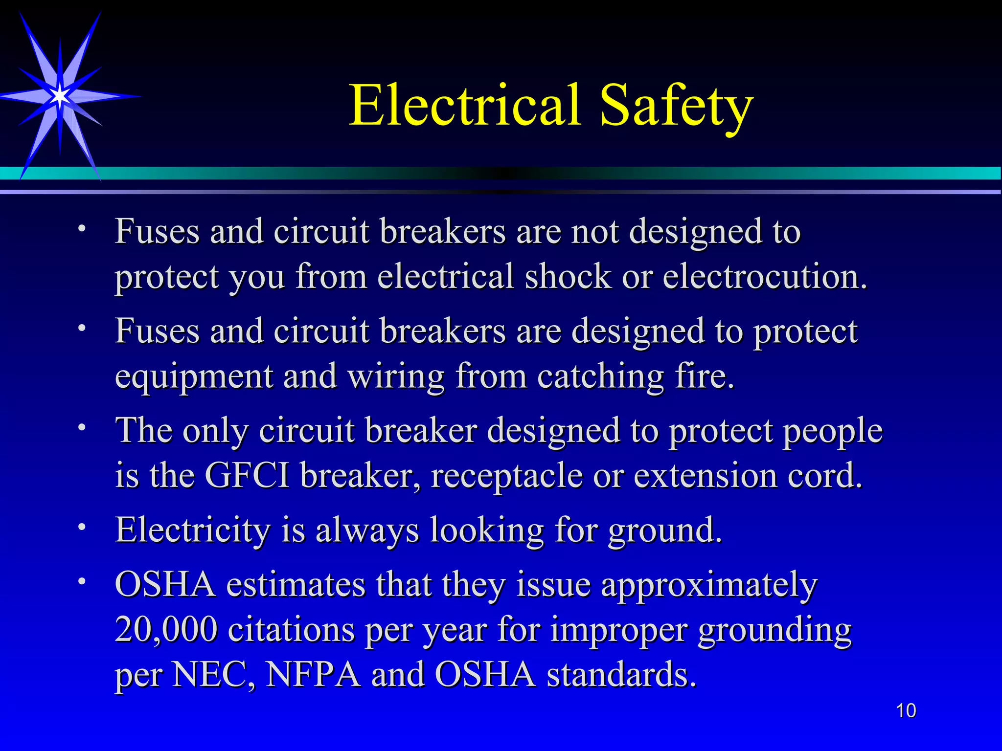 Electrical safety new | PPT