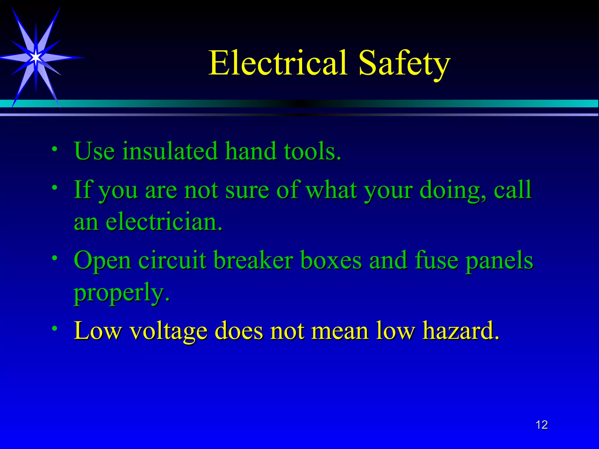 Electrical safety new | PPT