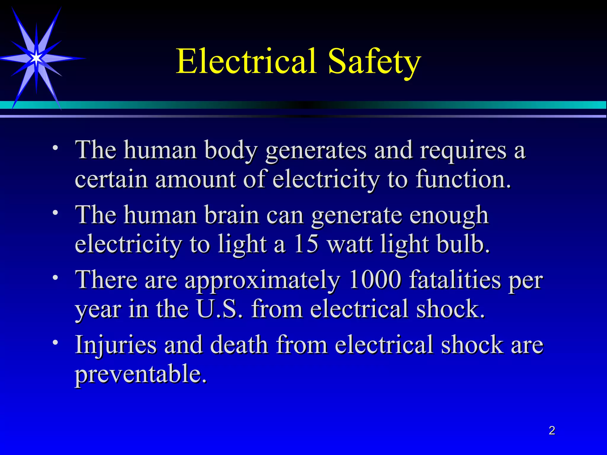 Electrical safety new | PPT