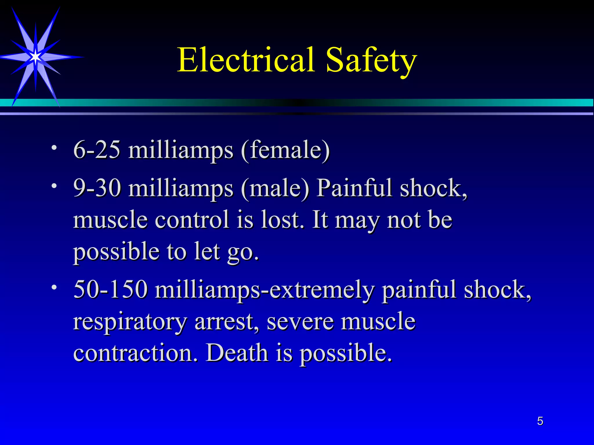 Electrical safety new | PPT