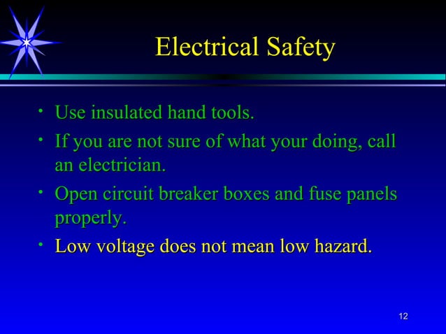 Electrical safety new | PPT