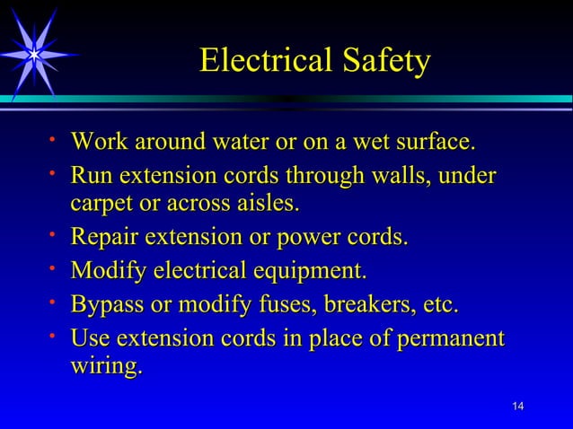 Electrical safety new | PPT