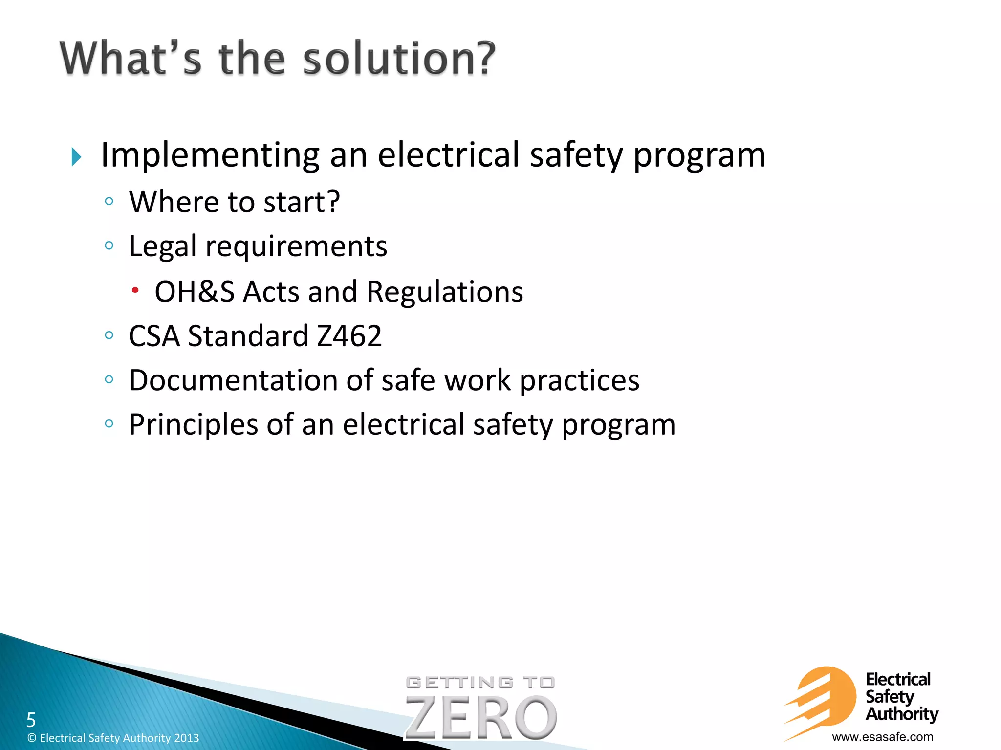 Electrical Safety, Personal Protective Equipment, & Z462 Compliance | PDF