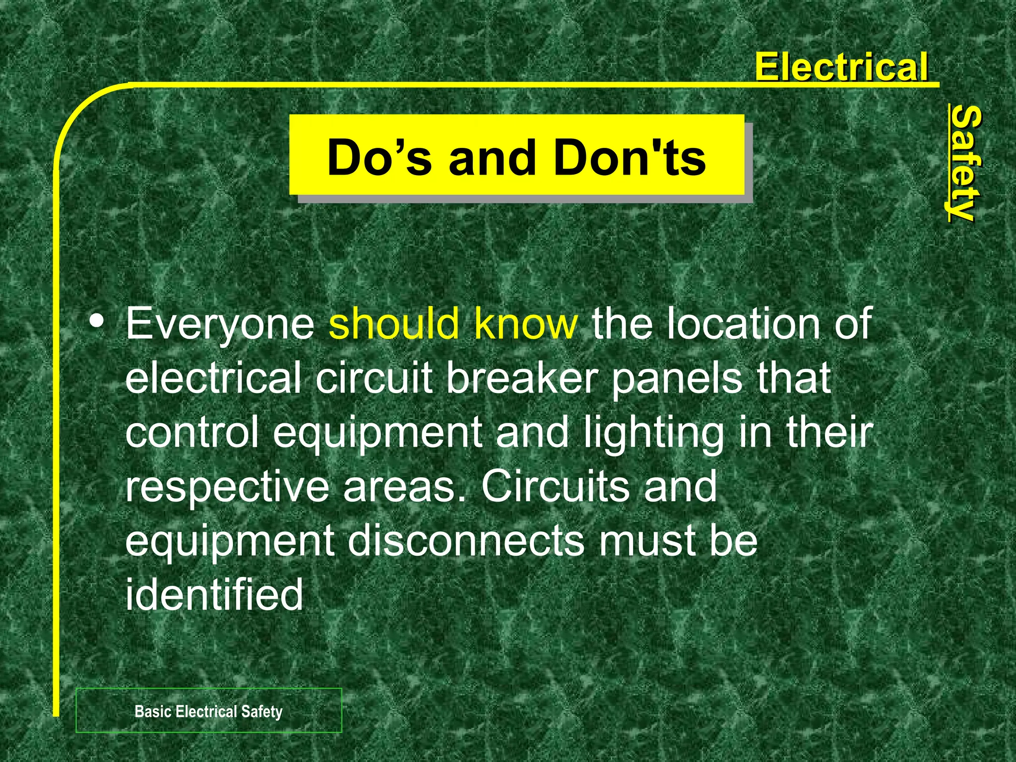 Electrical Safety....................... | PPT