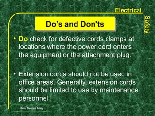 Electrical Safety....................... | PPT