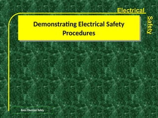 Electrical Safety....................... | PPT