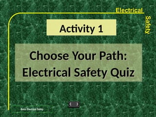 Electrical Safety....................... | PPT