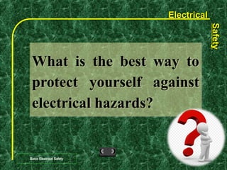Electrical Safety....................... | PPT