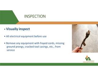 Electrical safety ppt | PDF