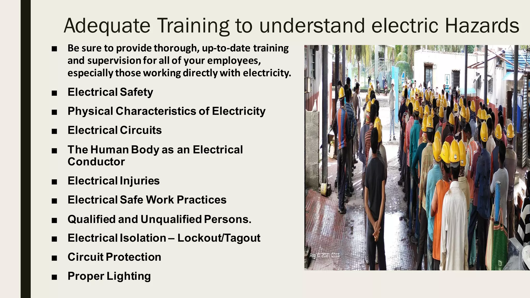 Electrical safety ppt | PDF