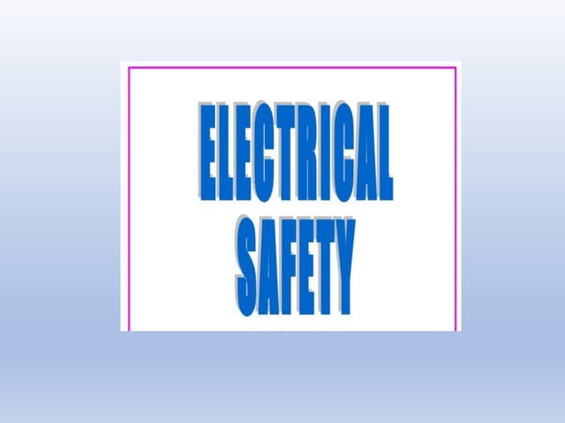 electrical safety ppt.ppt