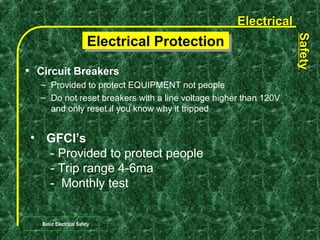 ELECTRICAL SAFETY Precautions for ppt.ppt