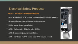 Electrical safety & protection | PPTX