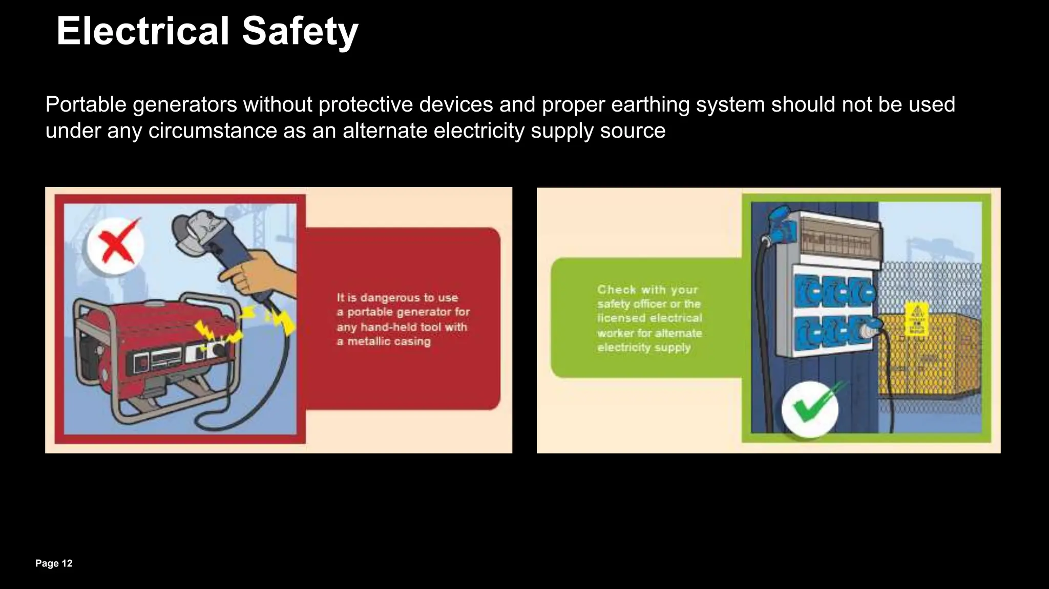 Electrical Safety Training Slides For Worker | PPTX