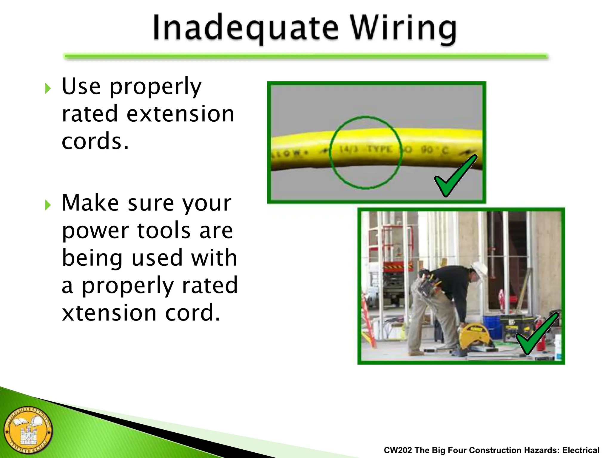 Electrical safety training slide for .ppt