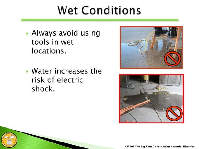 Electrical safety training slide for .ppt