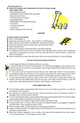 Electrical Safety | DOCX