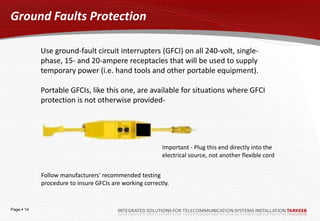 Electrical safety training | PPTX