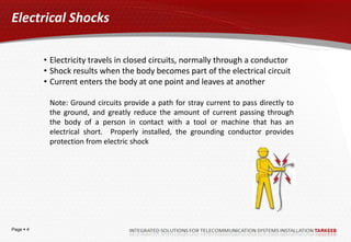 Electrical safety training | PPTX
