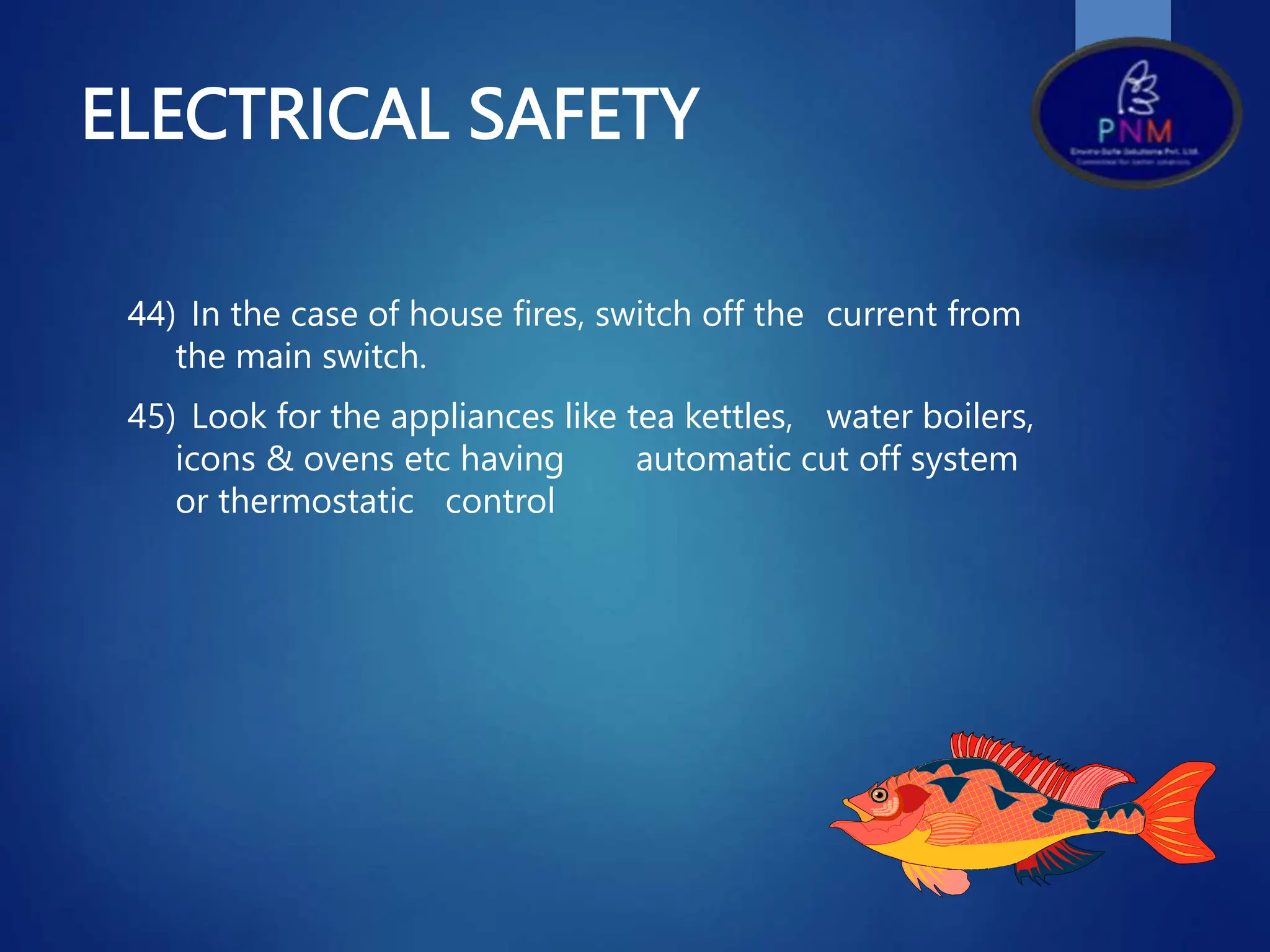 Electrical Safety Training Presentation | PPTX