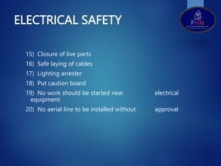 Electrical Safety Training Presentation | PPTX