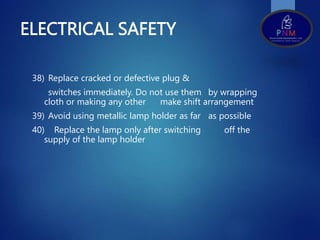 Electrical Safety Training Presentation | PPTX
